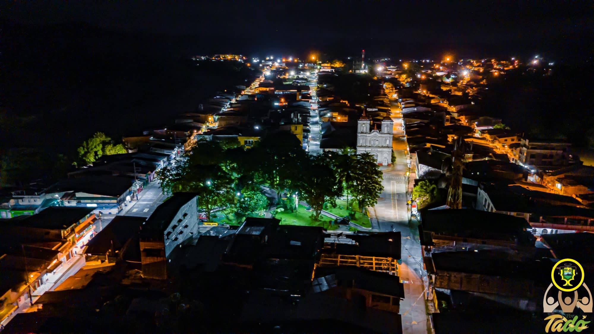 Tadó el municipio de Chocó que estuvo tres años sin servicio de alumbrado