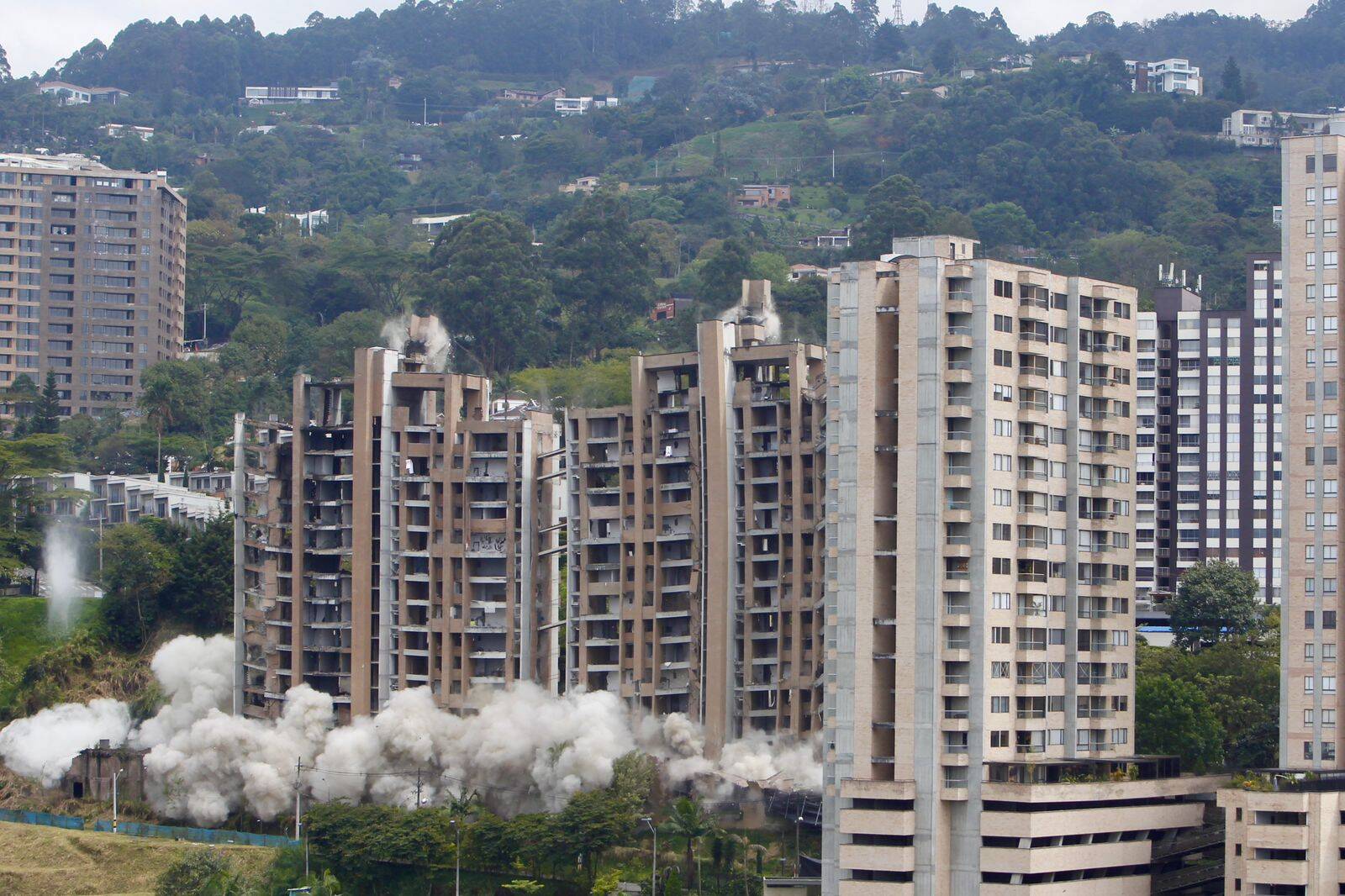 Así será la implosión del edificio Continental Towers en Medellín