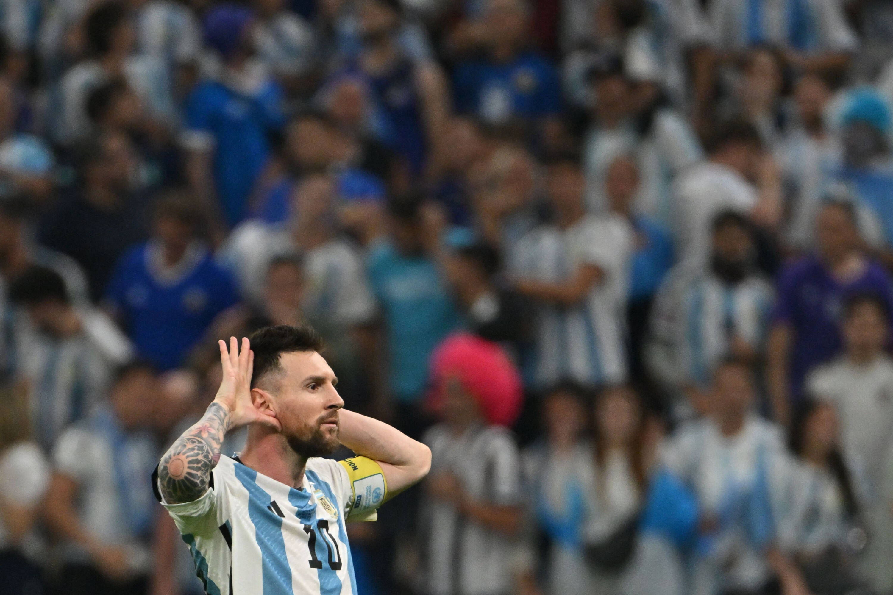 Mundial Qatar: la historia del Topo Gigio de Messi ante países bajos