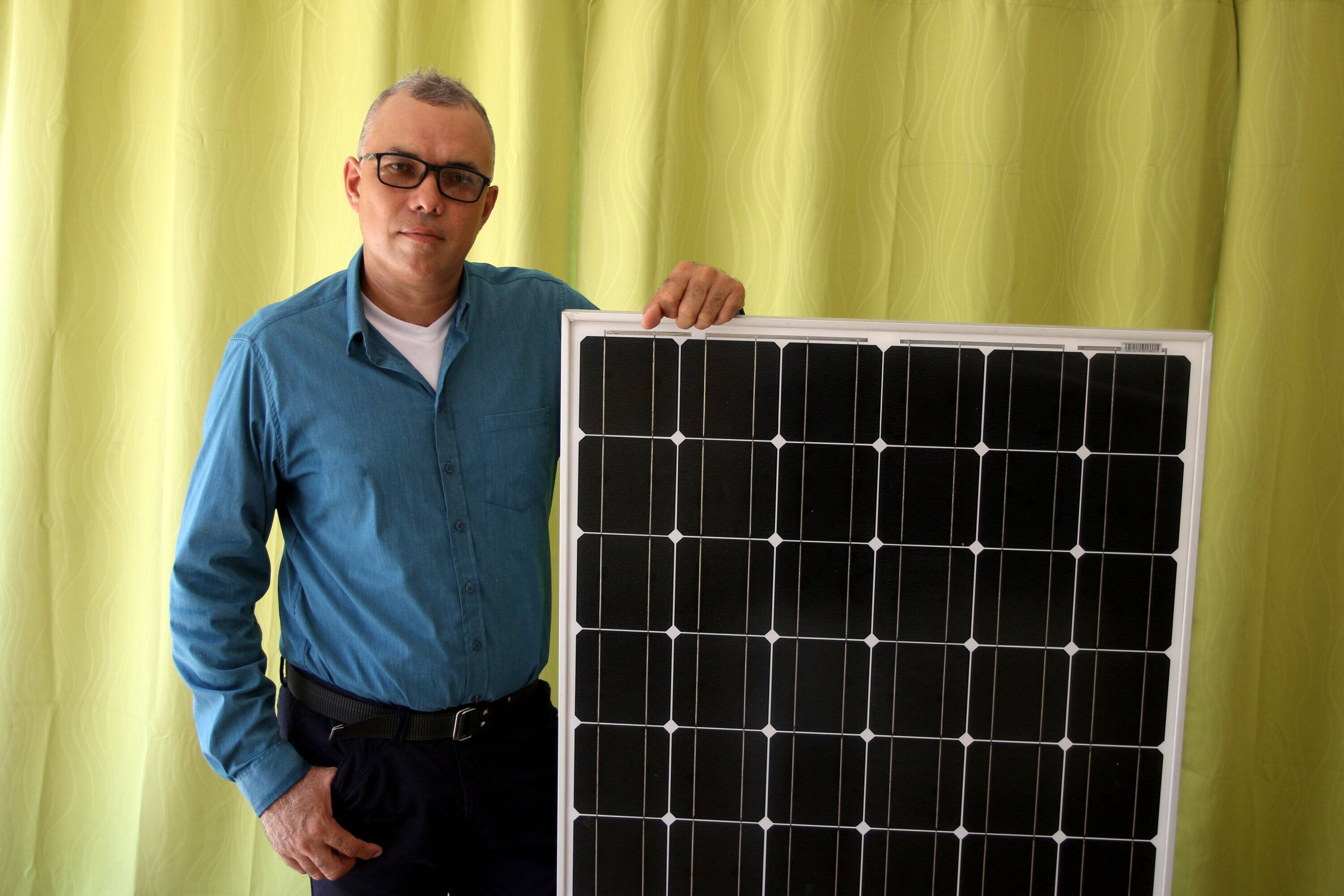 Atlántico: así es el carro solar que rueda en Palmar de Varela