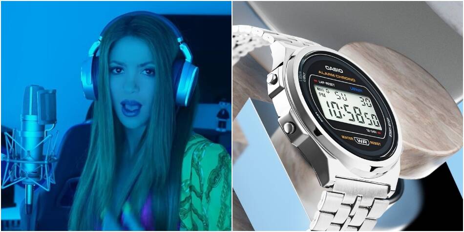 Casio responde a comparación de Shakira con Rolex