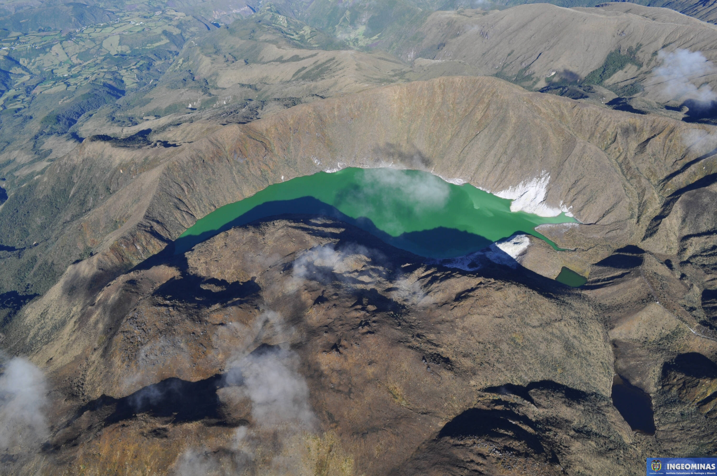 Estos son los volcanes activos que se conocen en Colombia