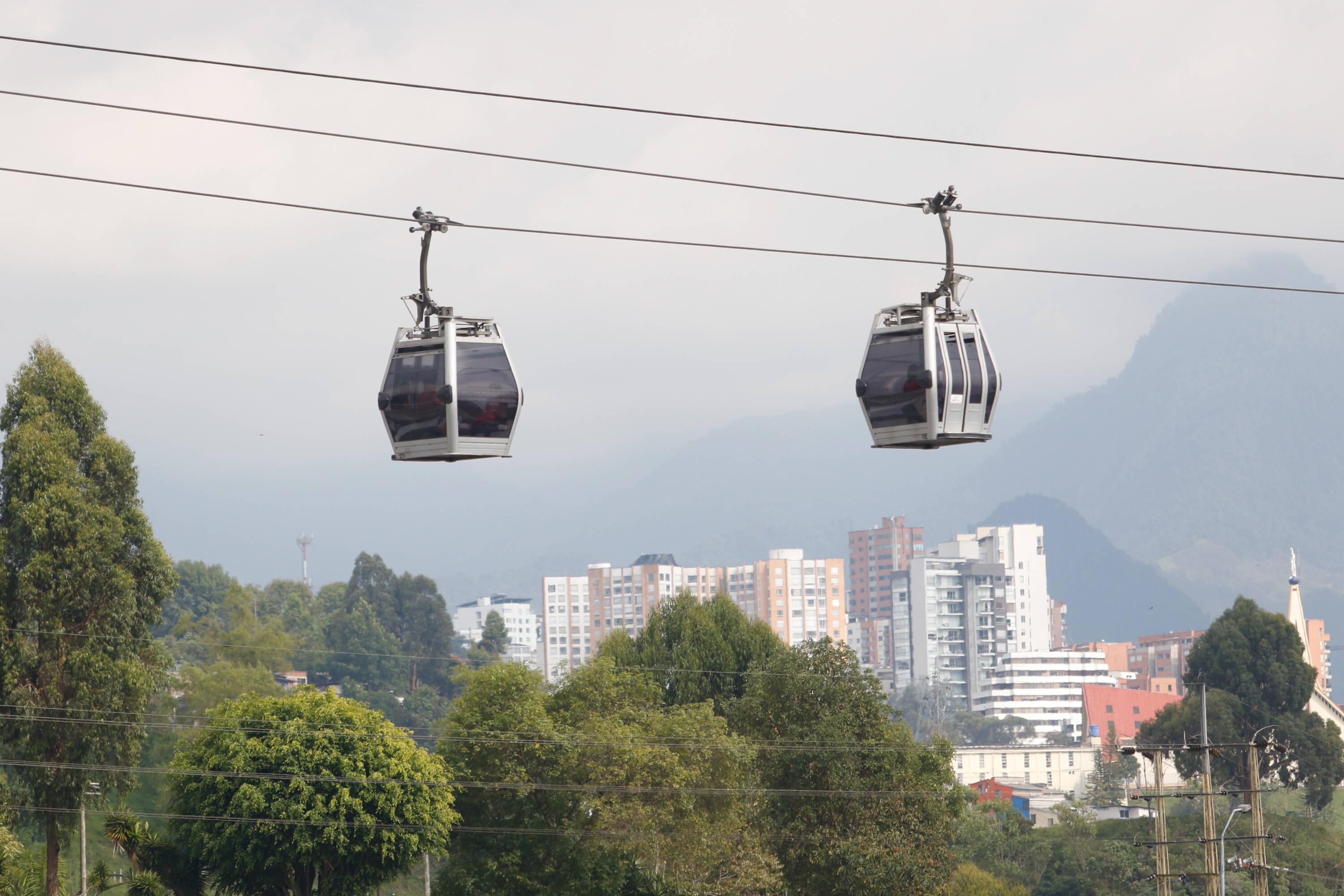 Tercera línea del cable aéreo de Manizales retoma obras
