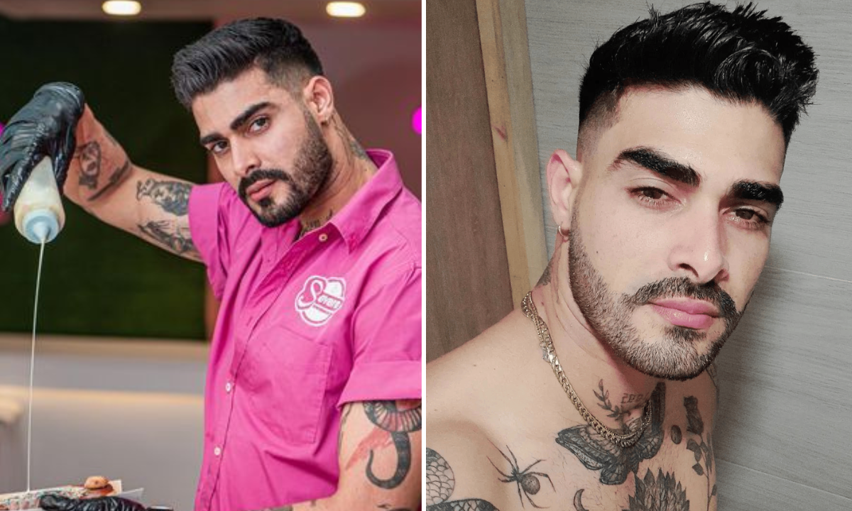 Él es Ray Cabrera, modelo de 'Severo sinverguenza' que se volvió viral