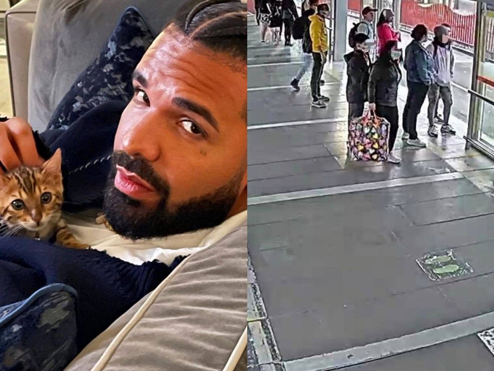 Previo a su presentación en el FEP Drake se subió a TransMilenio