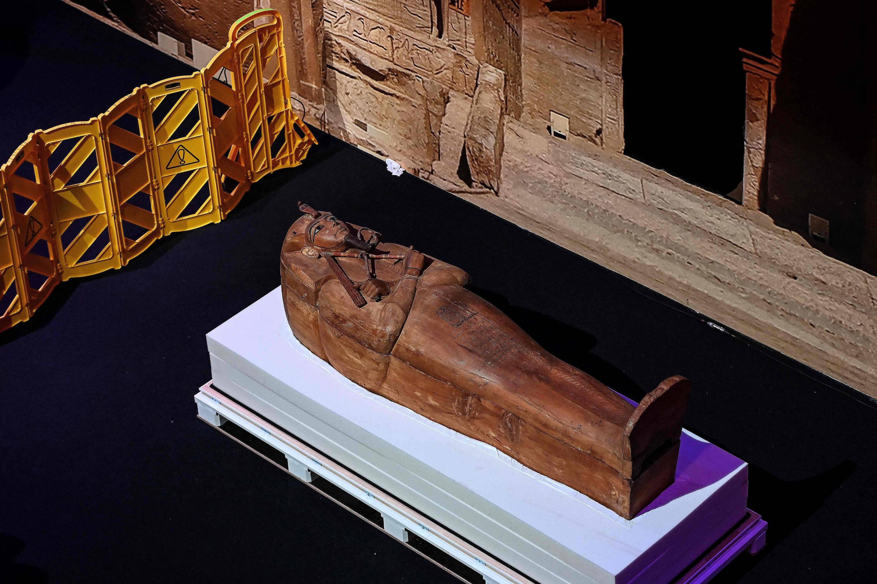 El sarcófago de Ramsés II sale de Egipto para una gran exposición en París