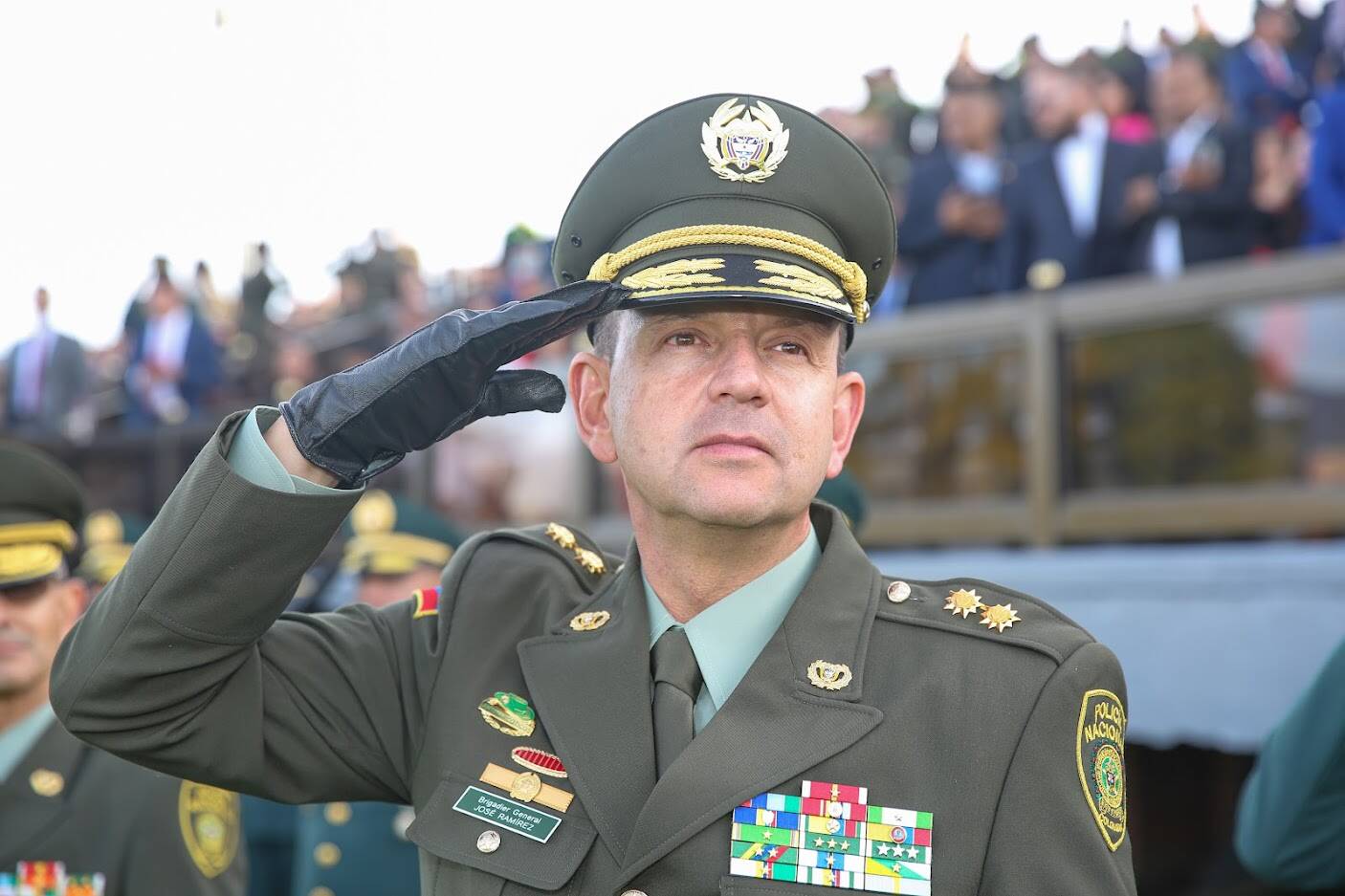 General José Ramírez: director de la Policía de Bogotá