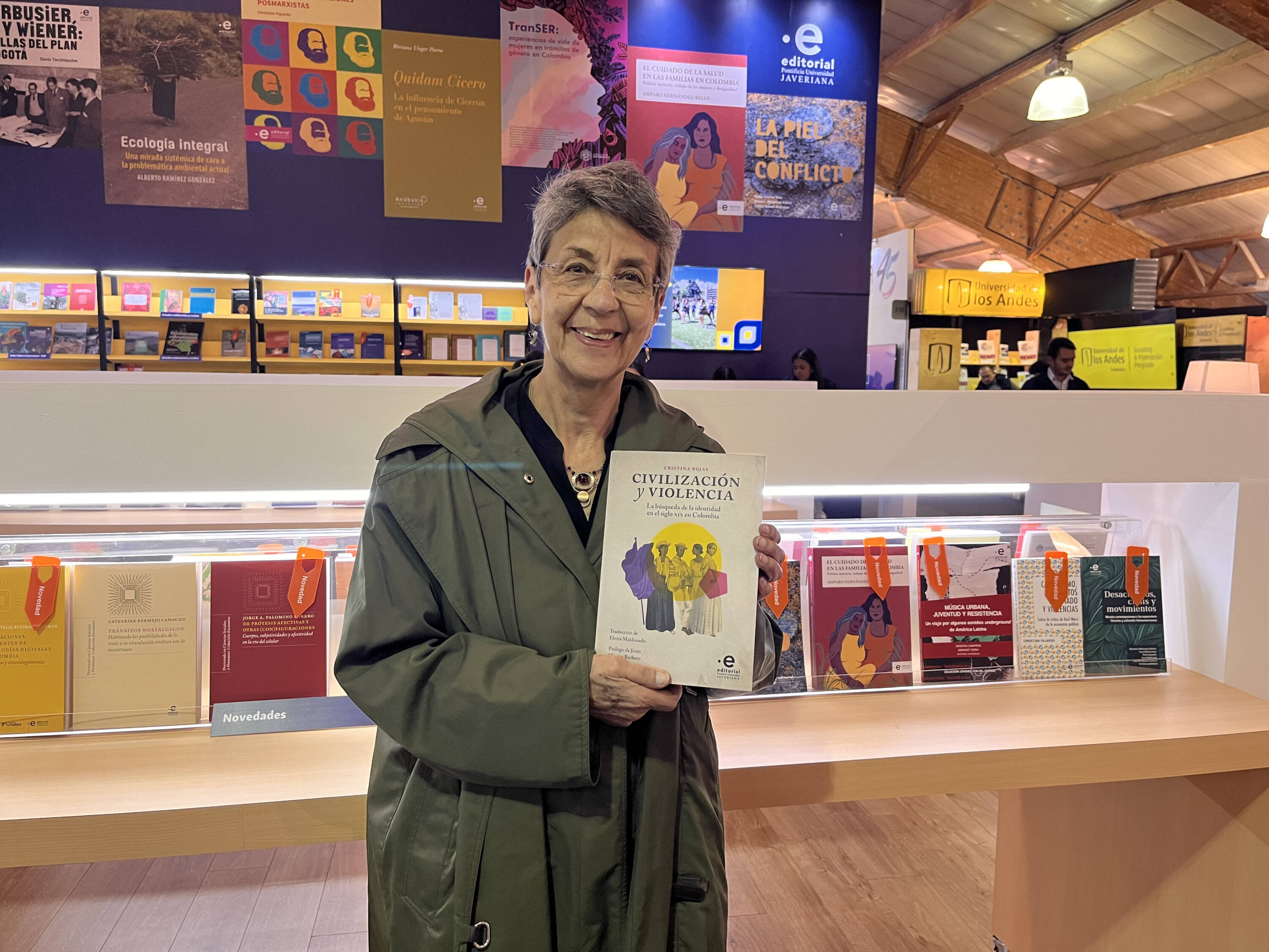 Cristina Rojas, la escritora colombiana que busca la diversidad