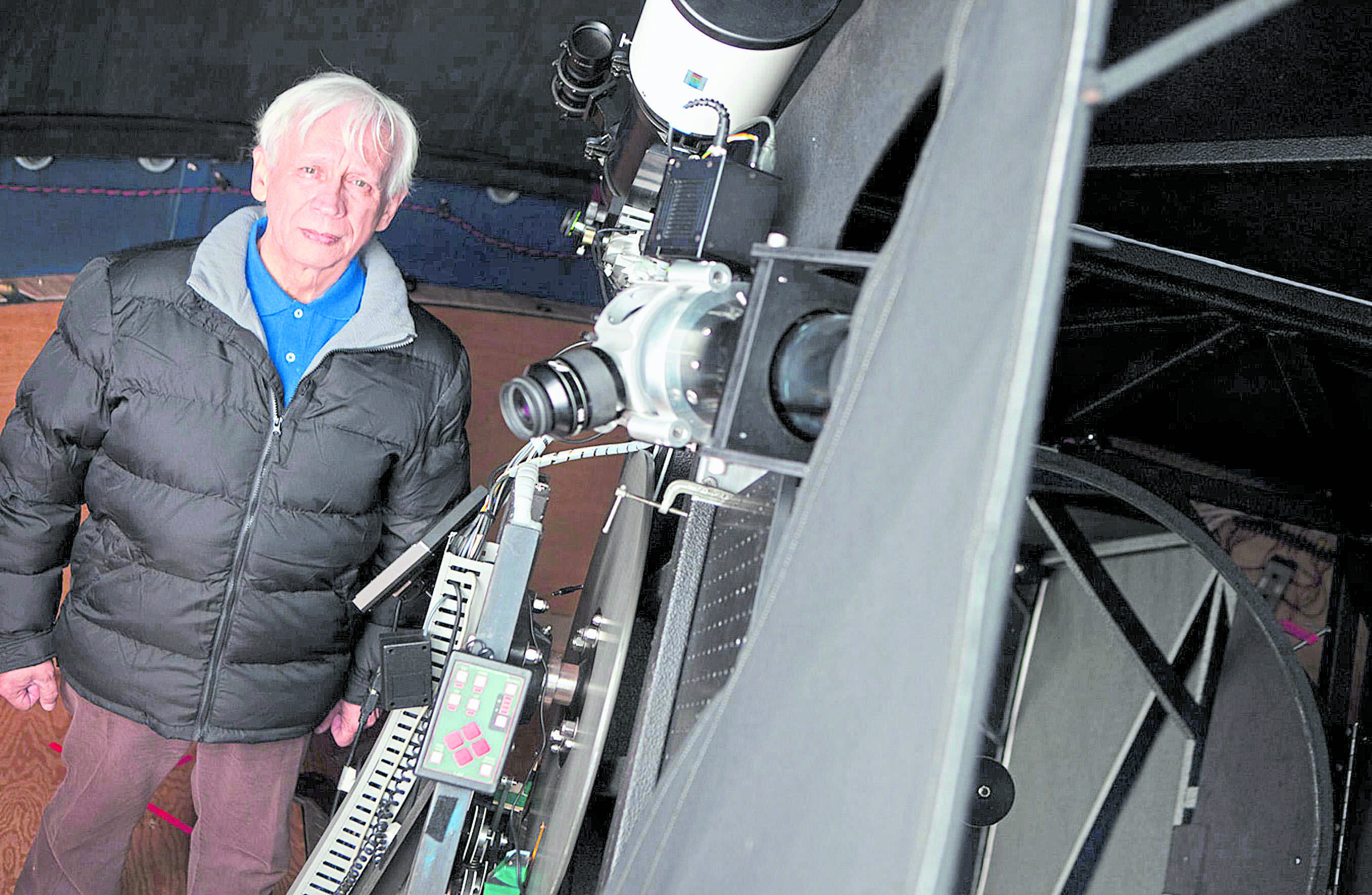 Rodolfo Llinás tiene un potente regalo para la astronomía colombiana