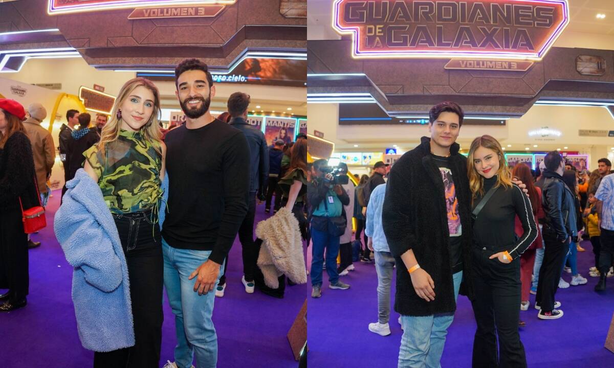 Guardianes de la galaxia: premier en Bogotá con lo mejor de la moda local