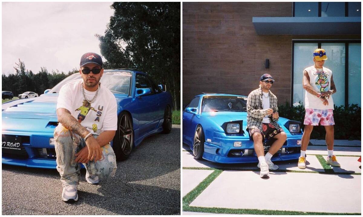 Esta es la colección de carros de Feid