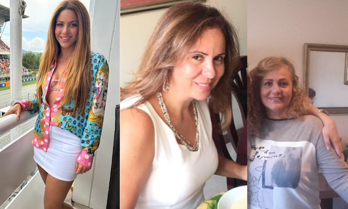 Ellas son las hermanas de Shakira Mebarak, la cantante colombiana