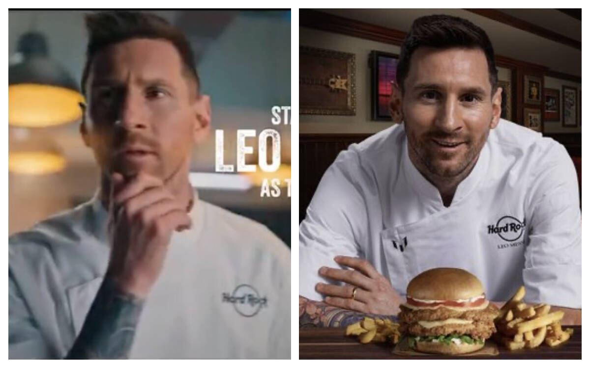 Lionel Messi participa en video viral como cocinero de su propia comida