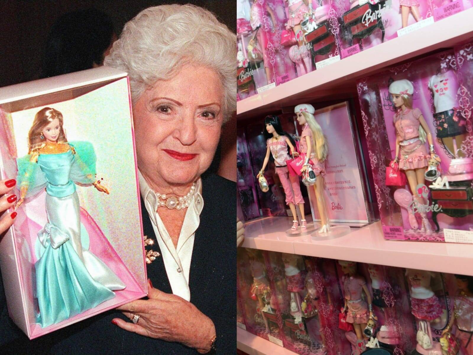 Barbie: el rostro y la historia de la creadora de los vestidos de Barbie