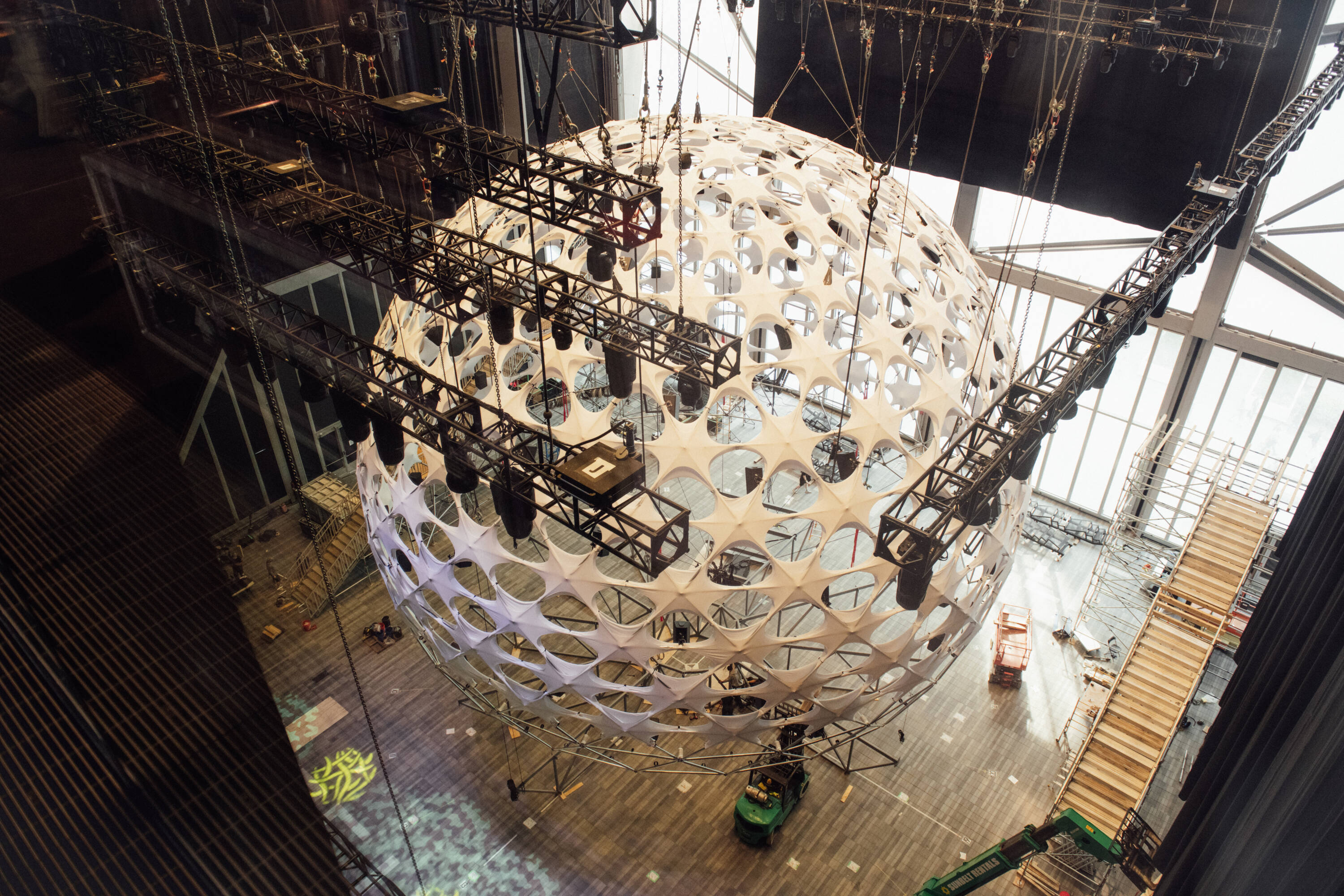Así es la Sonic Sphere, la moderna sala de conciertos esférica, ¿cómo ...