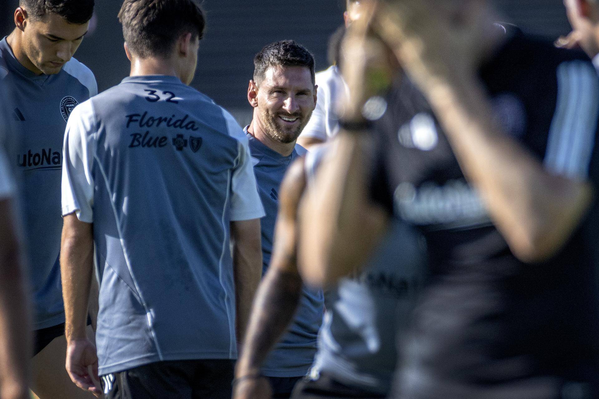 Primeras imágenes de Lionel Messi entrenando en el Inter de Miami
