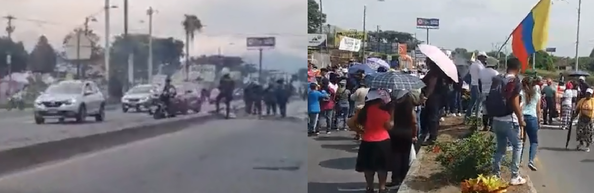 Con Intervención De Las Autoridades Se Despeja La Vía Panamericana