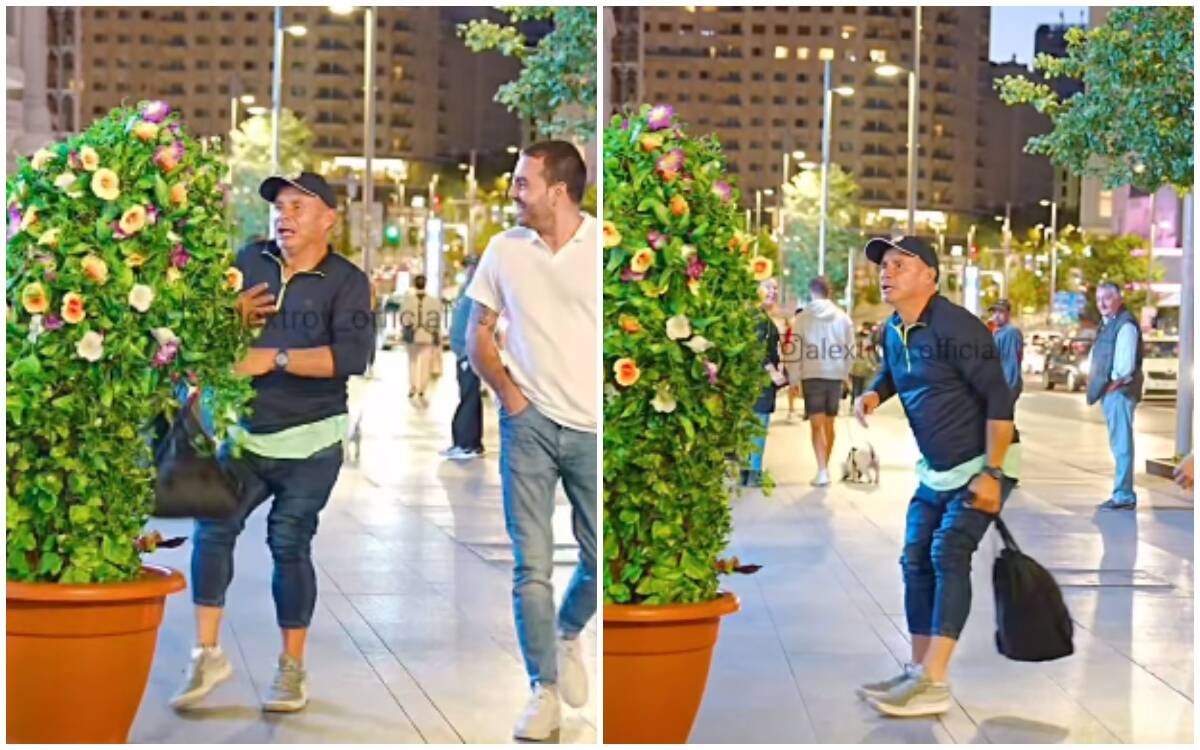 El comediante Alerta se llevó un susto cuando iba en las calles de Madrid