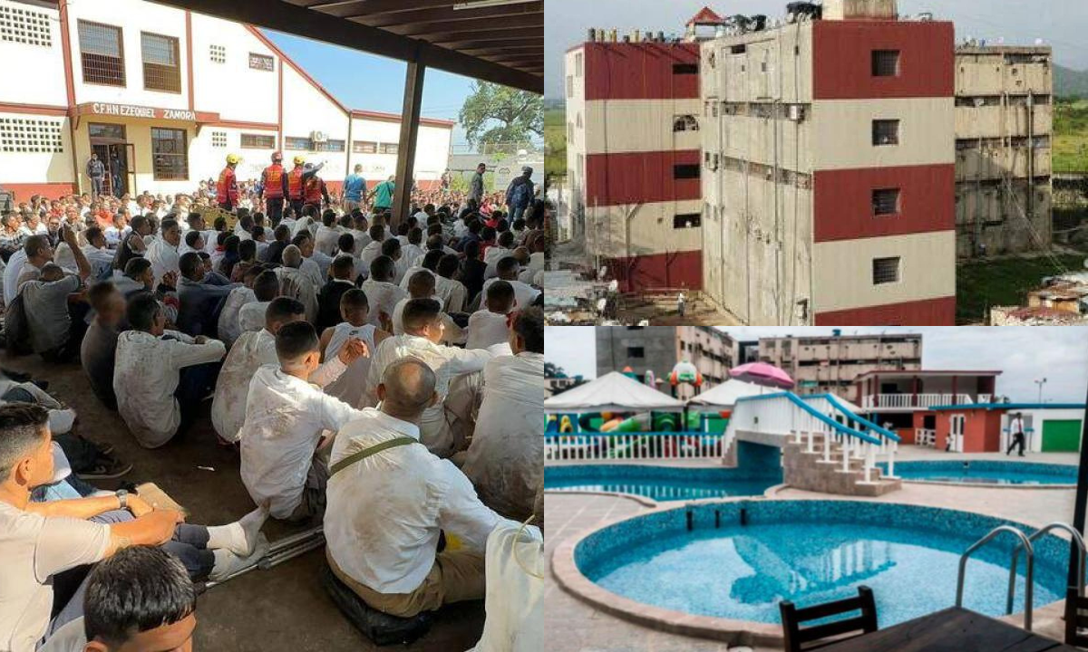 Cárcel de Tocorón: así se veía al interior el centro penitenciario; video