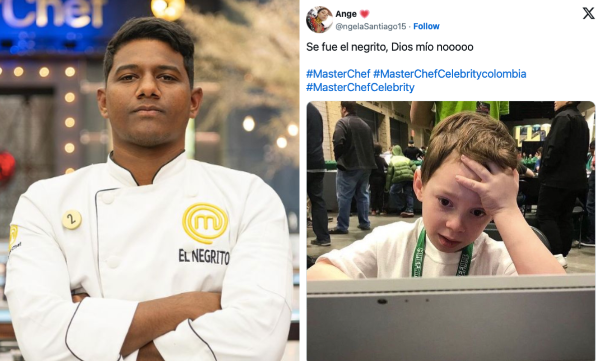 Los memes que deja la salida del Negrito en MasterChef Celebrity