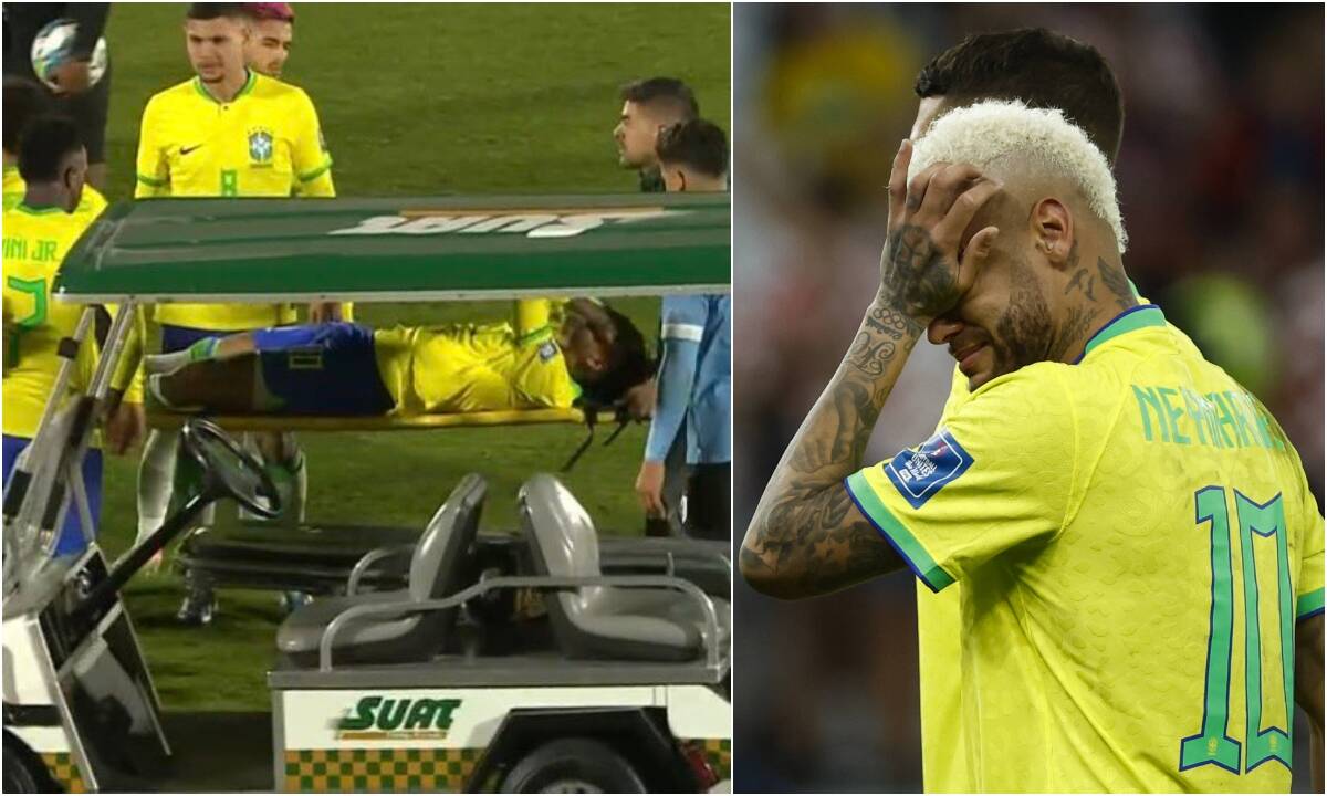 Neymar se pronuncia con triste mensaje luego de su lesión de rodilla