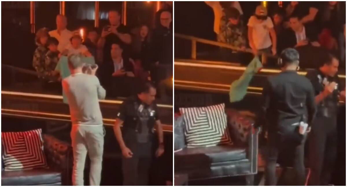 Gerard Piqué: así fue su reacción al ver en video su caída de un escenario