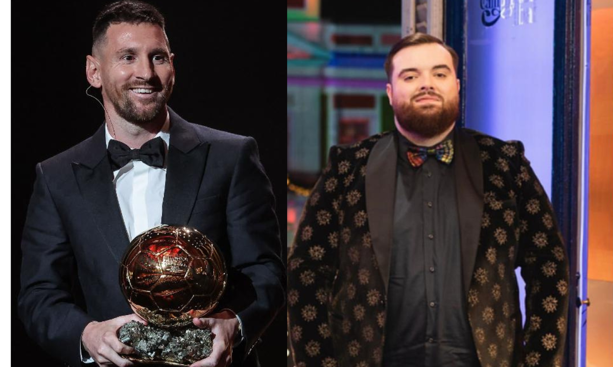 Messi enfadado con Ibai Llanos en directo en el Balón de Oro: 'No te ...