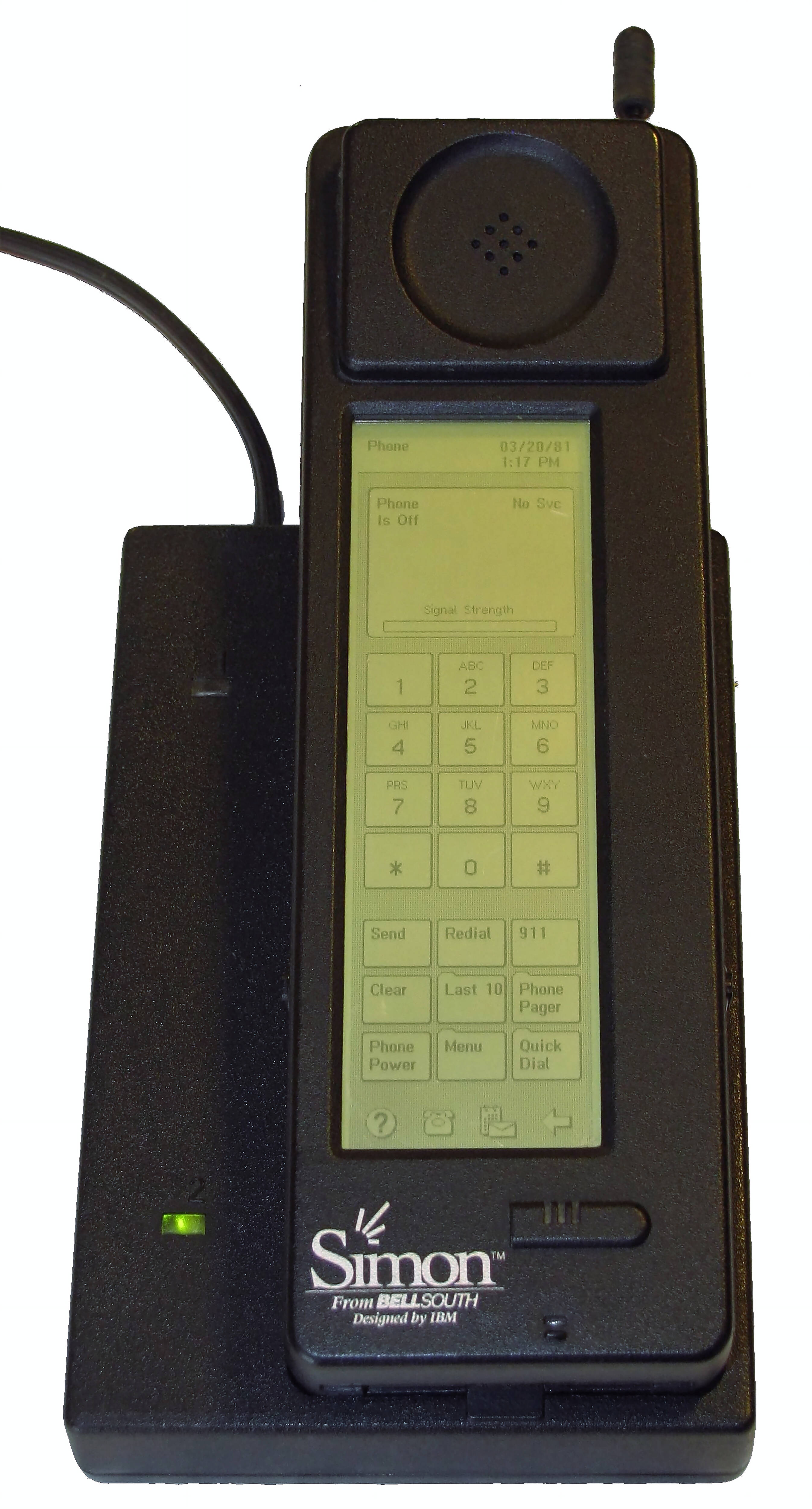 Smartphones: historia de IBM Simon, el primer teléfono inteligente