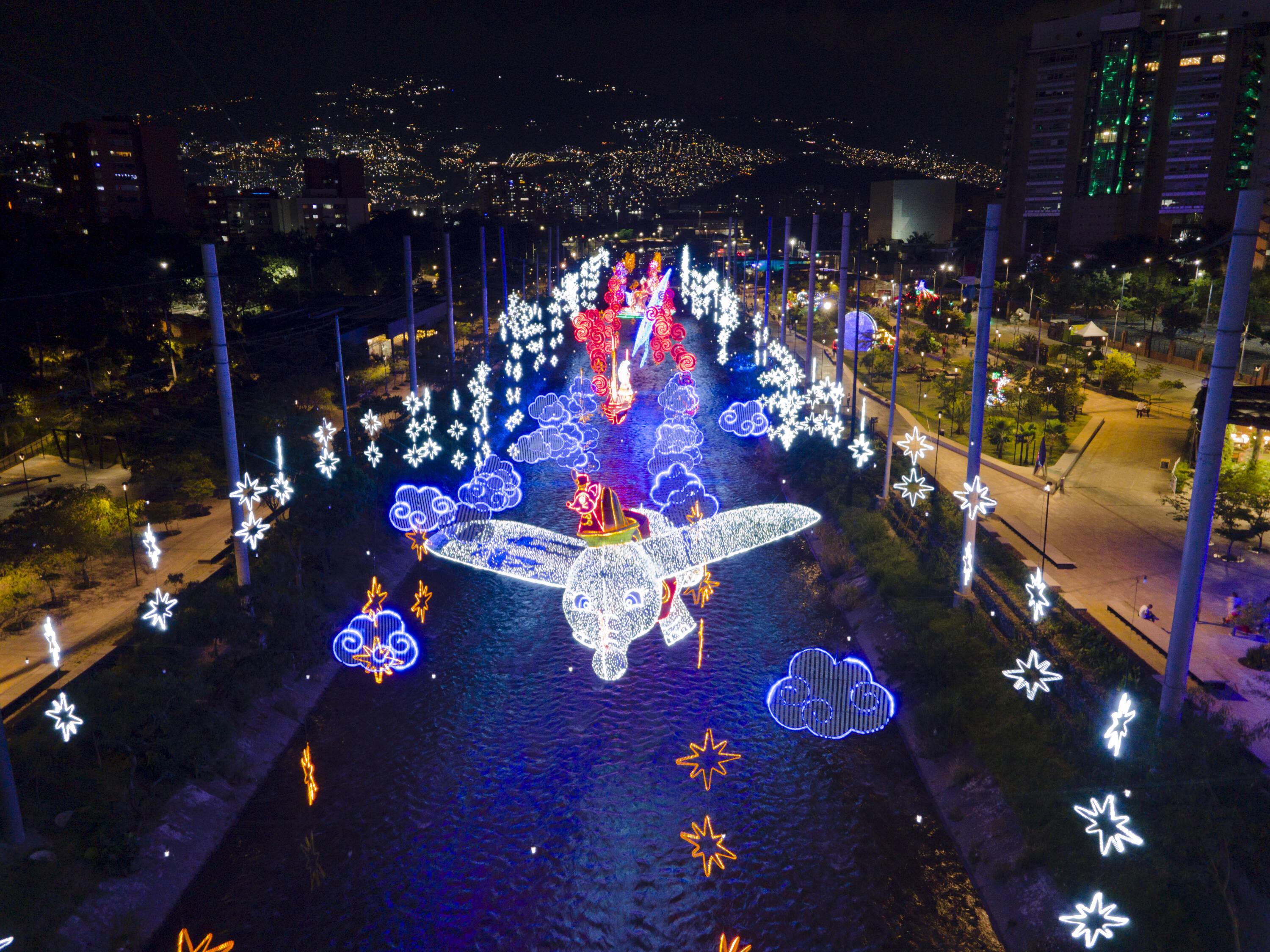 Alumbrados en Colombia: así se ve la navidad en las principales ...
