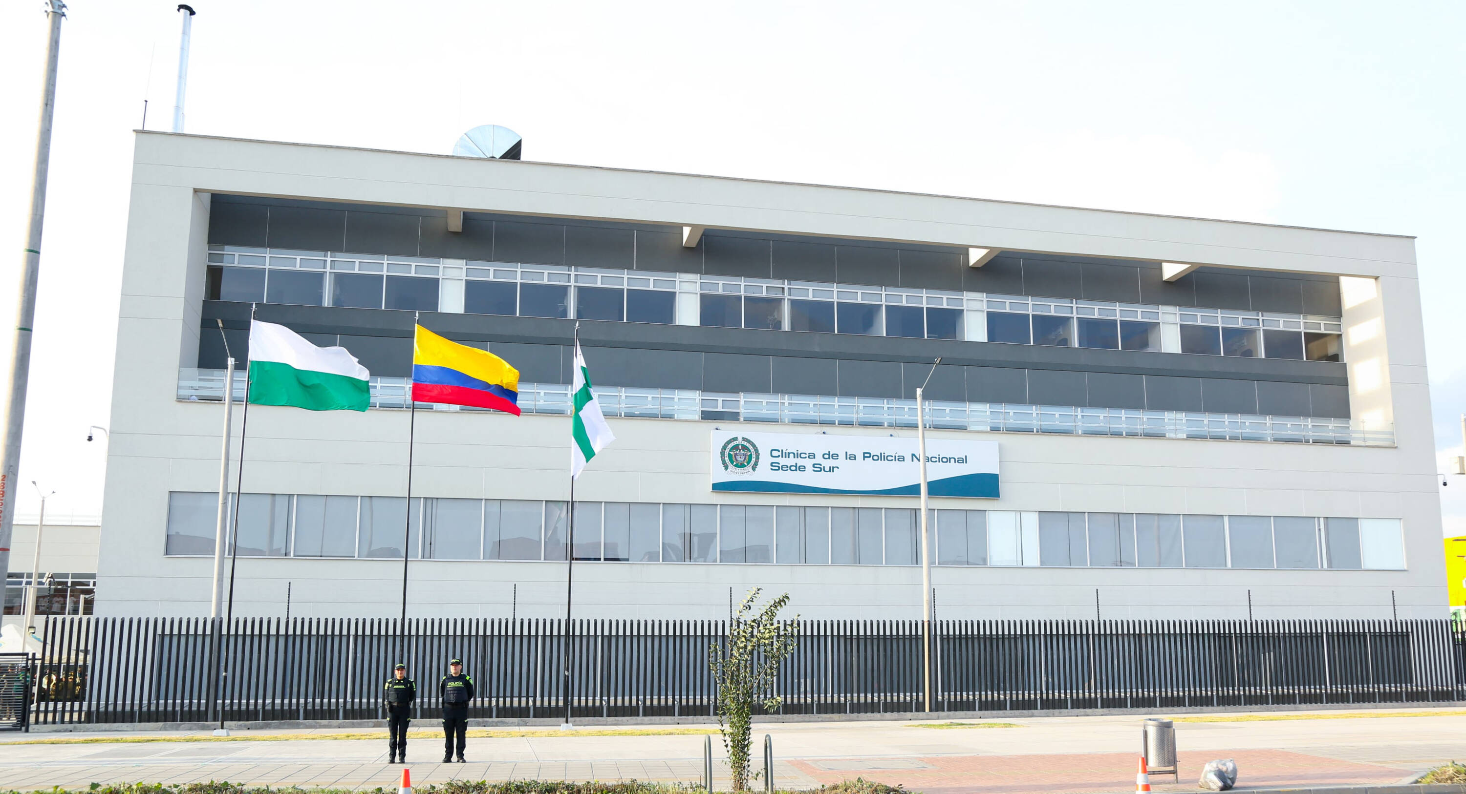 Policía de Colombia: inauguran nueva clínica al sur de Bogotá