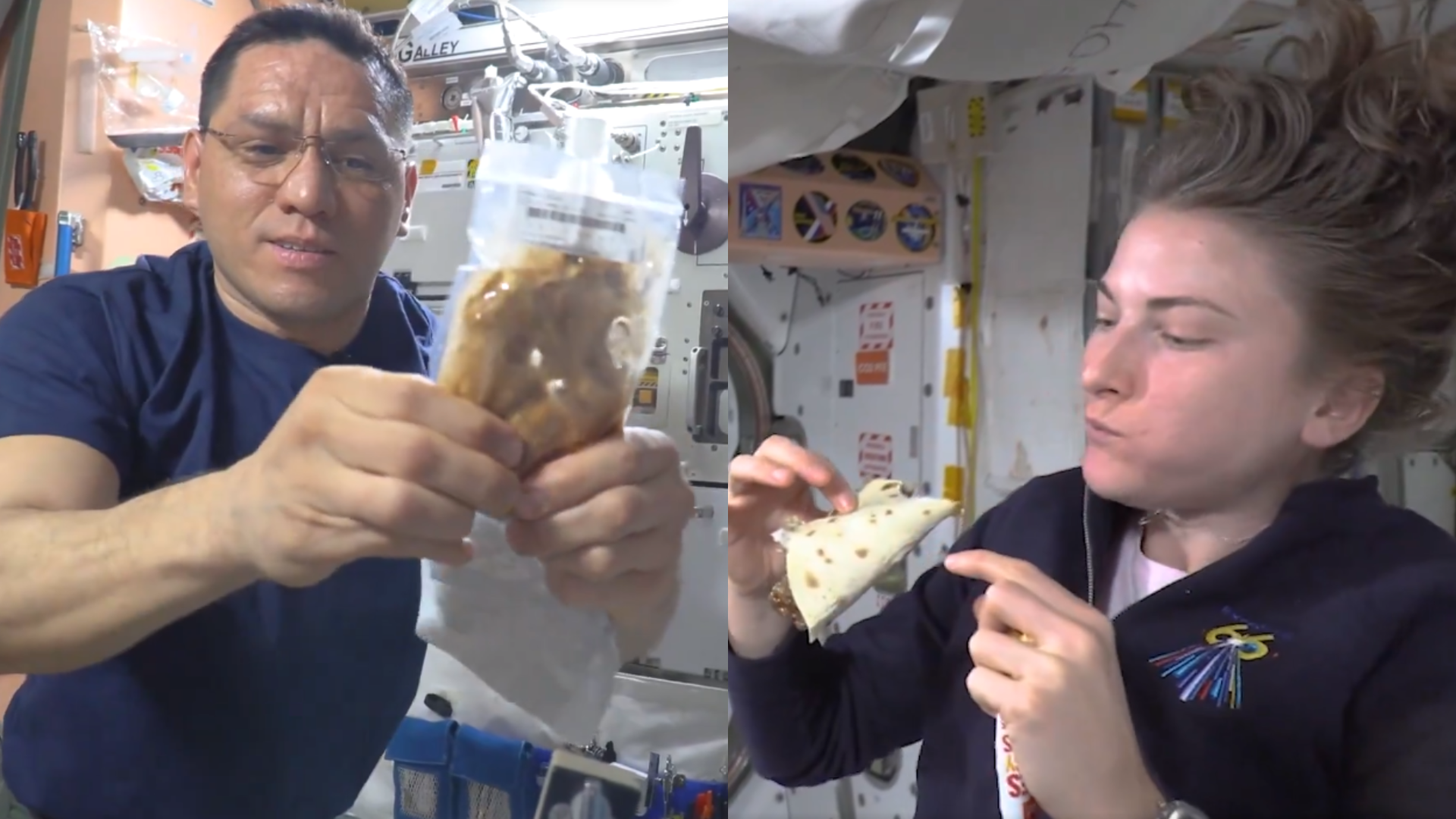 ¿Qué comen los astronautas en el espacio?: así preparan alimentos en ...