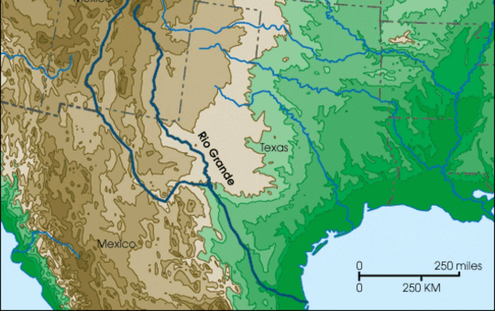 Río Grande o Río Bravo, ¿cuál es el nombre real de la frontera de EE ...