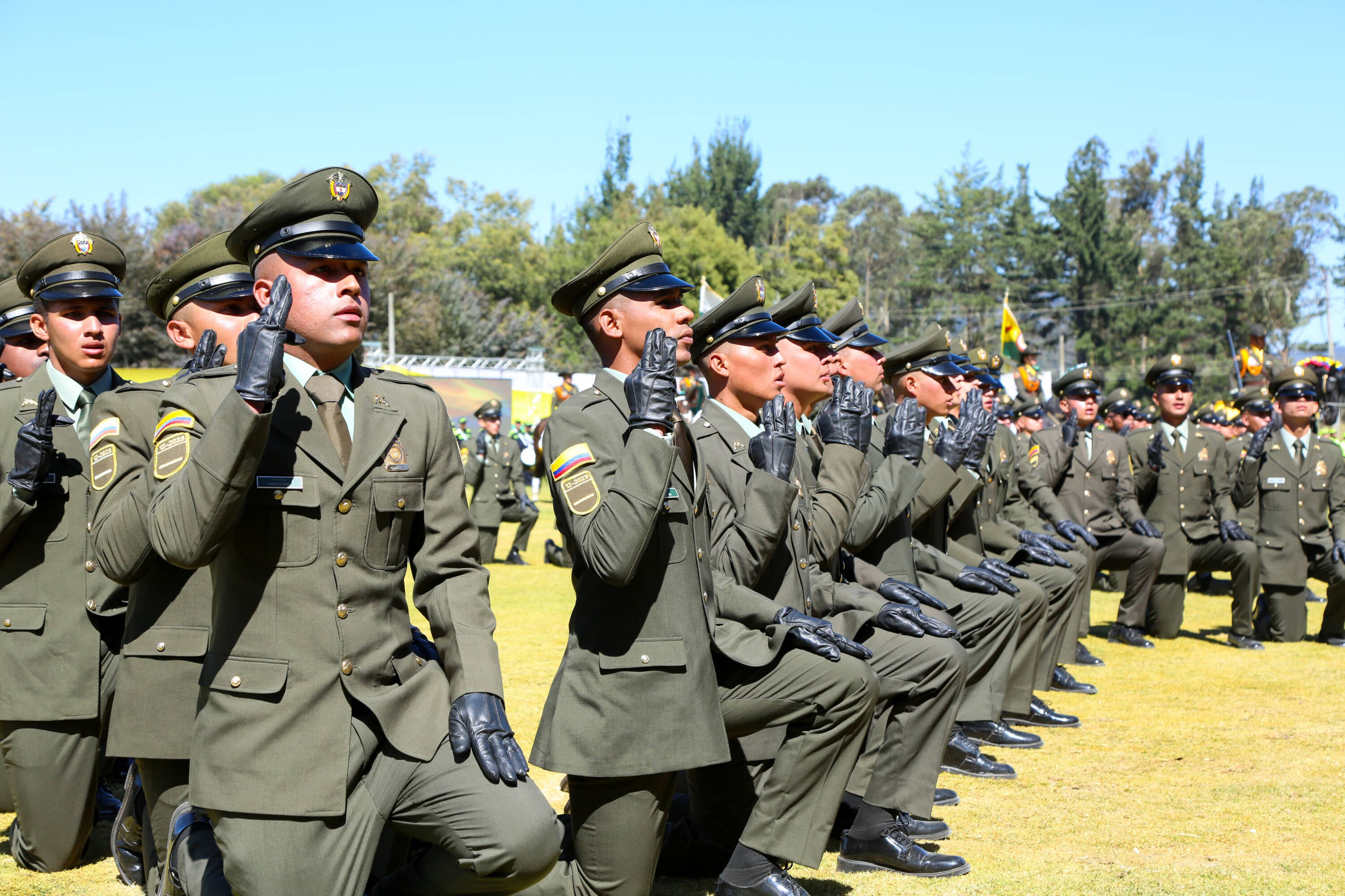 Policía de Colombia: primera cumbre de generales en Bogotá