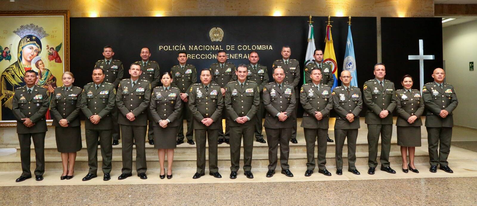 Policía de Colombia: primera cumbre de generales en Bogotá