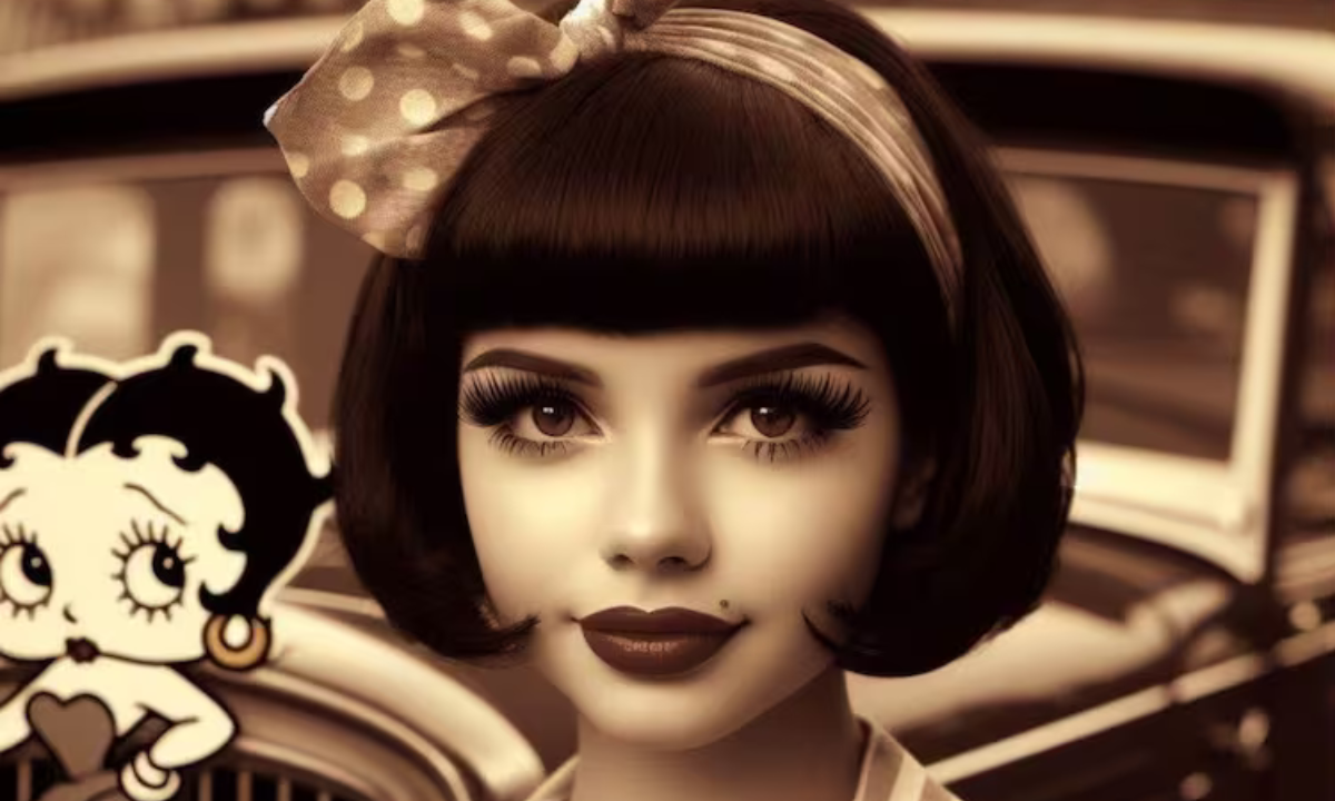Así se vería Betty Boop en la vida real, según la inteligencia artificial