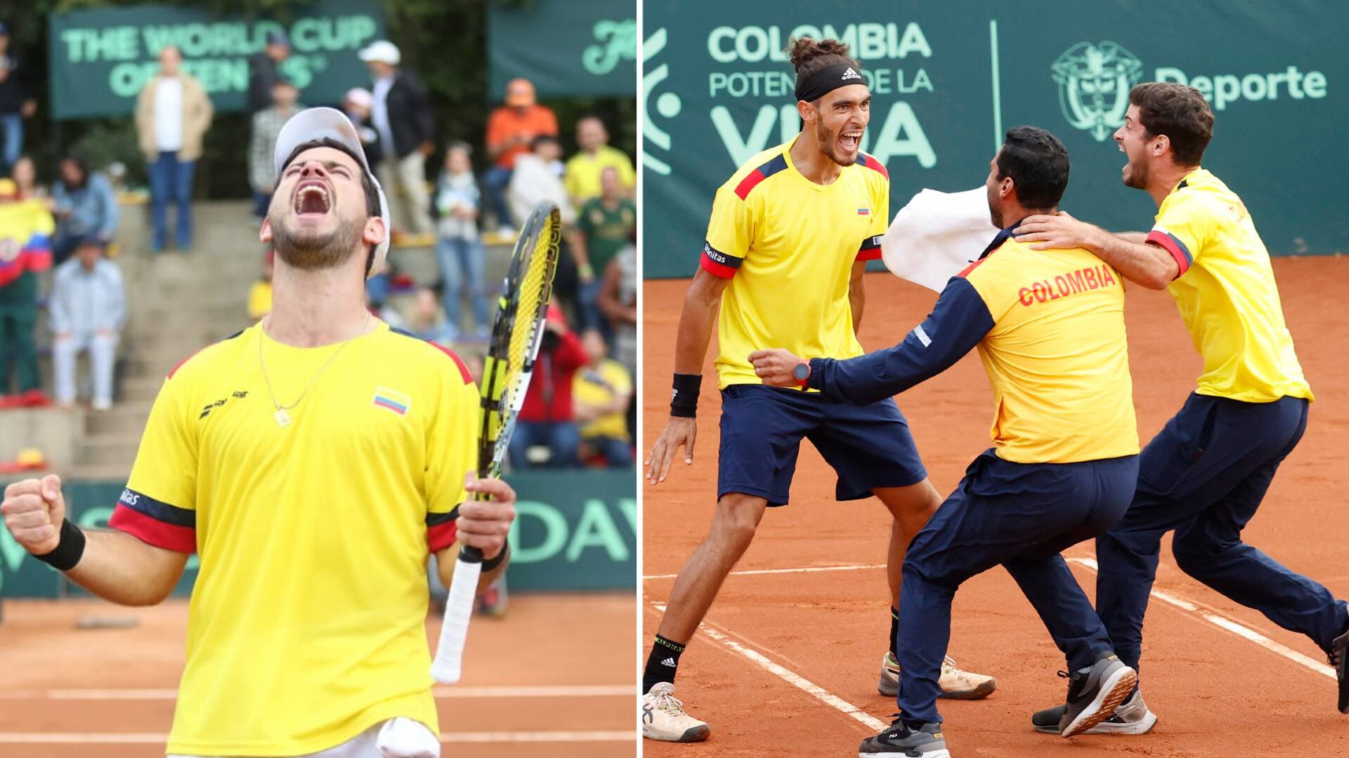 Copa Davis: Colombia supera a Luxemburgo tras triunfos de Mejía y Soriano