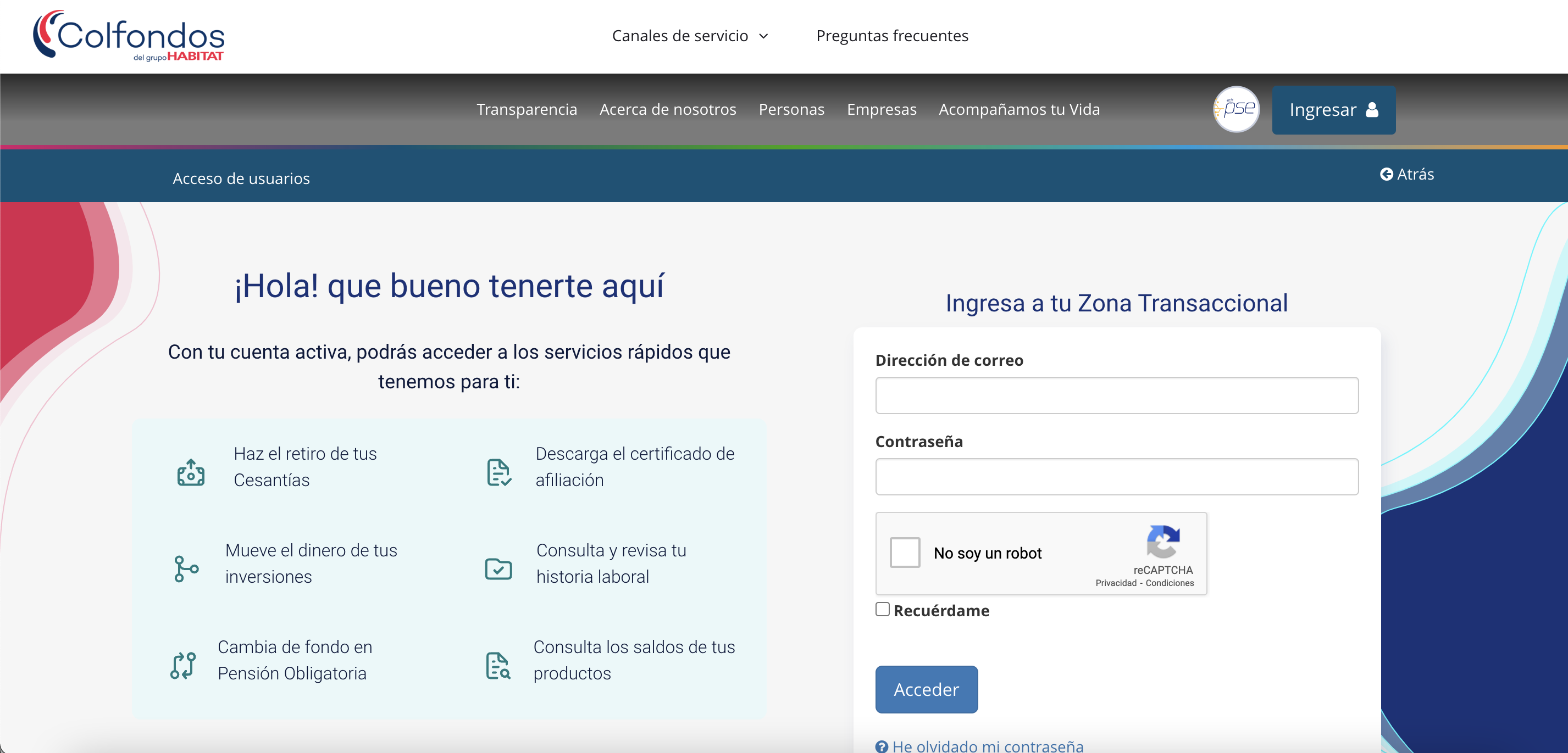 Colfondos: ¿cómo saber mis semanas cotizadas?