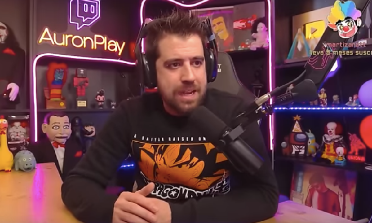 AuronPlay habla de la enfermedad que no le ha permitido hacer streaming