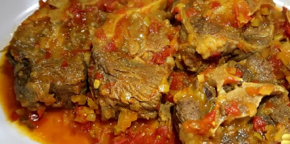 Receta para preparar un delicioso guiso de cola de res