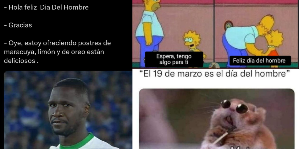 Los mejores memes de la celebración del Día del Hombre en Colombia
