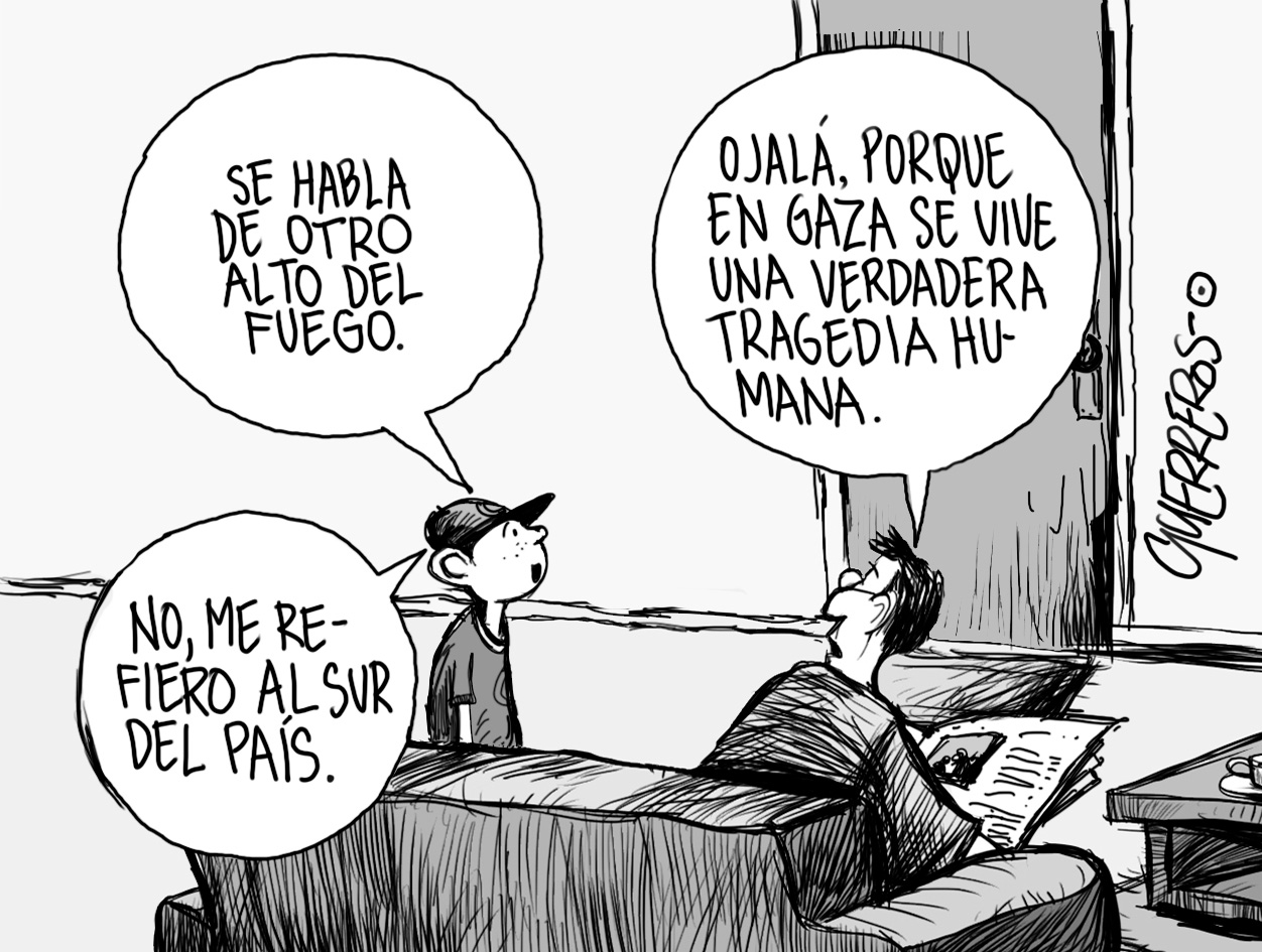 Escenas de guerra - Caricatura de Guerreros