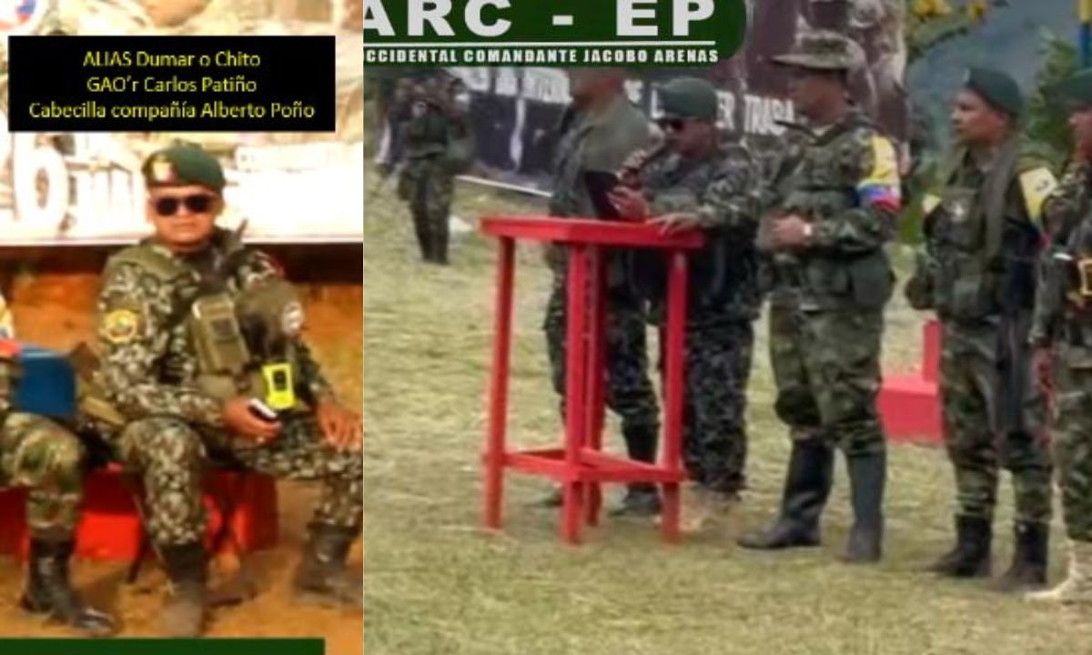 Alias Dumar, jefe disidente que ordenó decapitar a soldados en combates ...