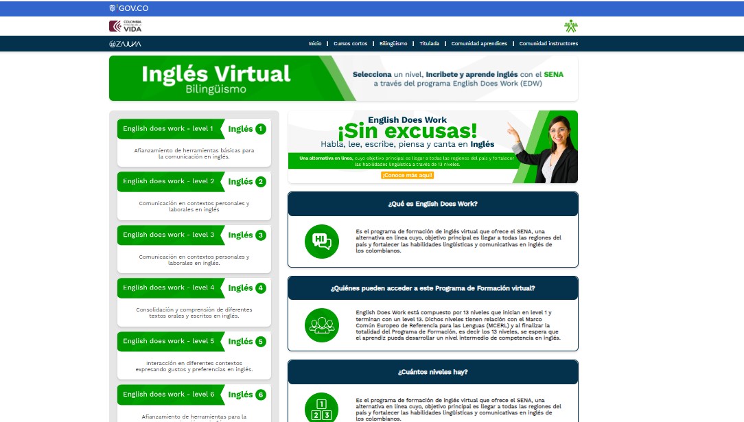 SENA, cursos de inglés gratis y virtual, estas son las opciones y cómo ...