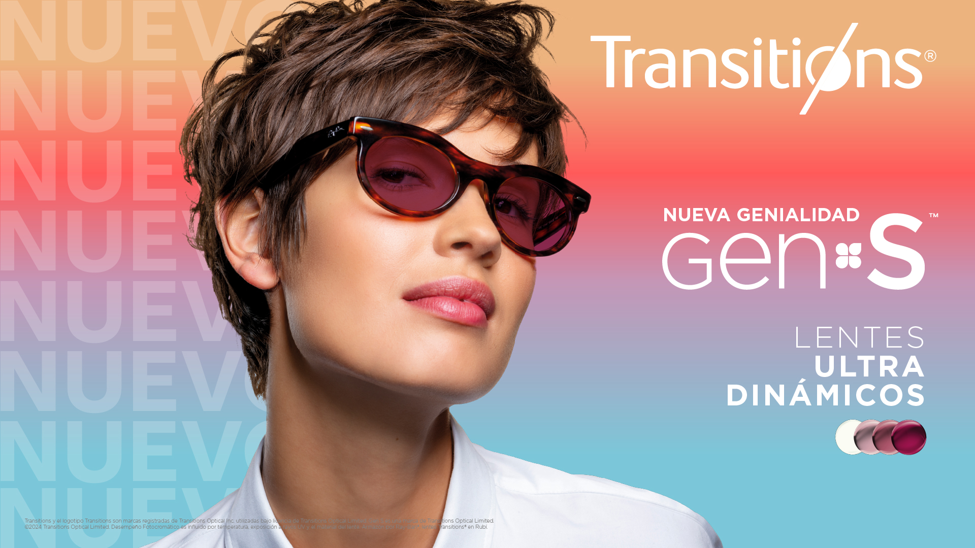Transitions® GEN S™, el nuevo lente Transitions que potencia la vida