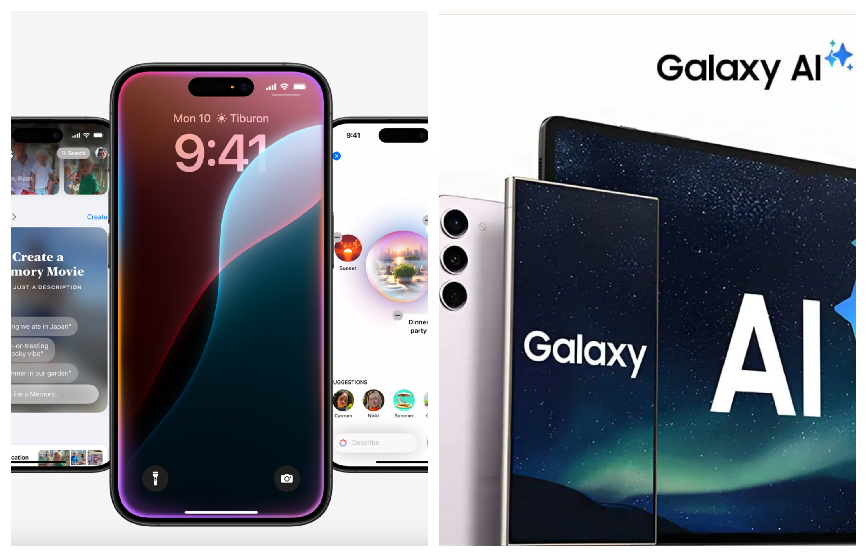 Apple Intelligence Vs. Galaxy AI: estas son las diferencias y ...