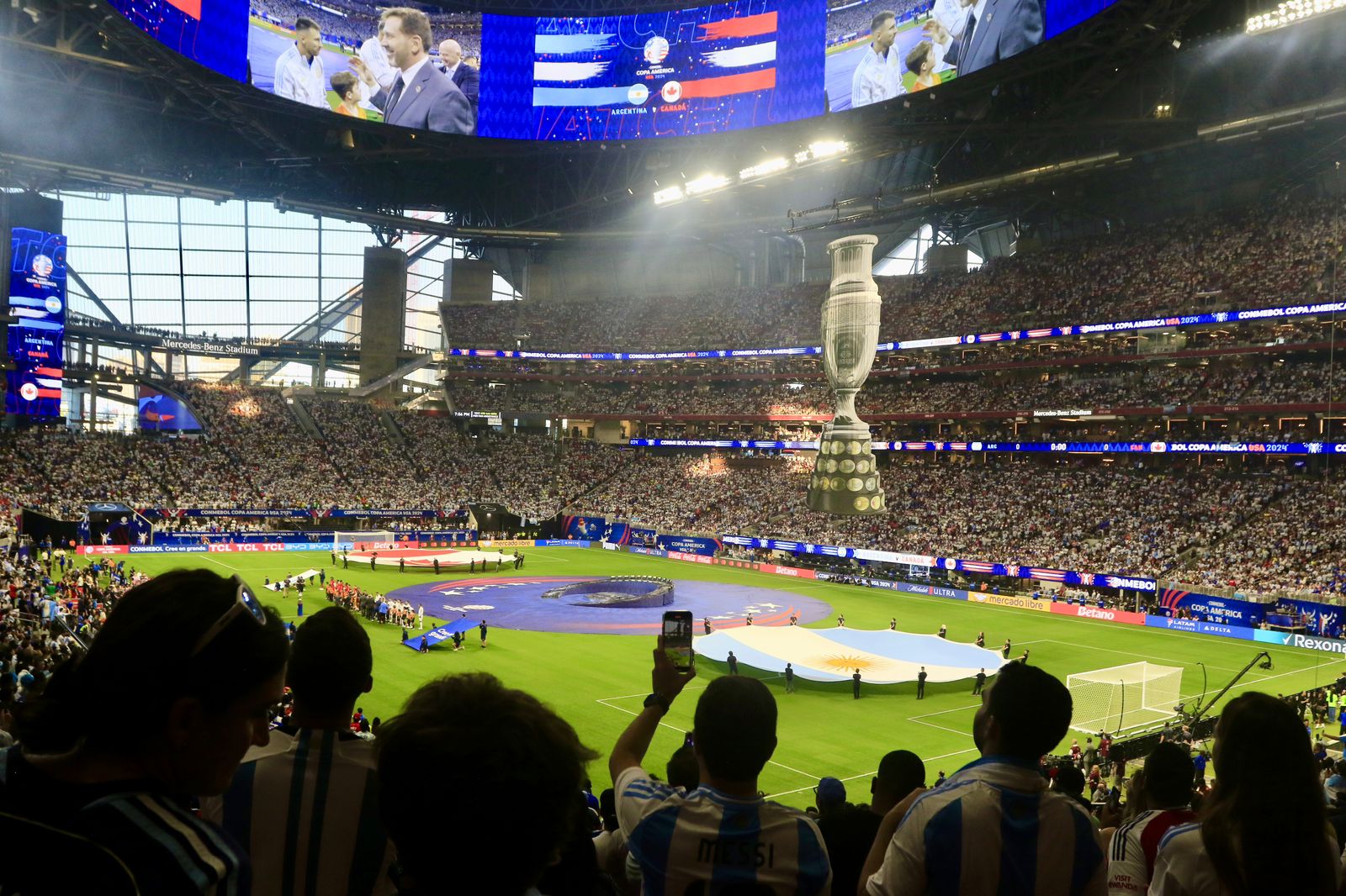 En VIVO | Inauguración Copa América 2024: Así luce el Mercedes Benz ...