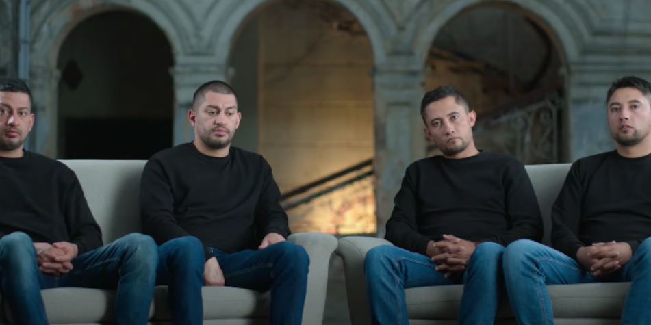 La historia de cuatro hermanos gemelos intercambiados al nacer y que lo ...