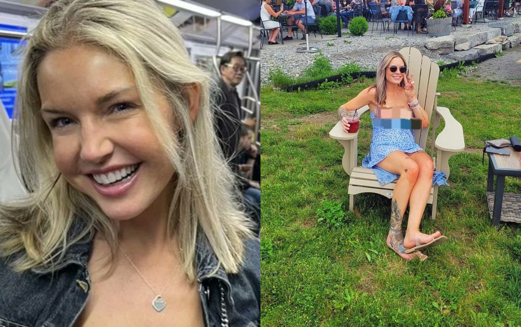 La mujer de Nueva York que muestra los pechos en la ciudad como 'método de defensa'