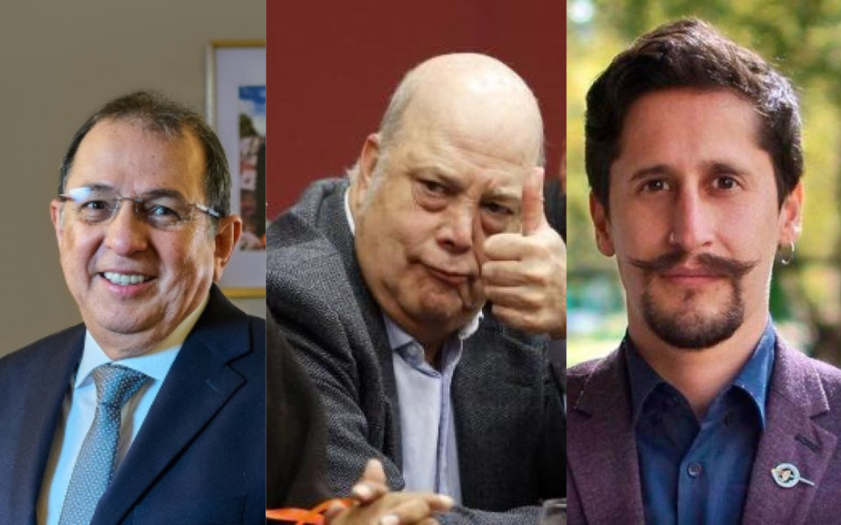 Jorge Rojas (vicecanciller), García-Peña y Sebastián Guanumen ...