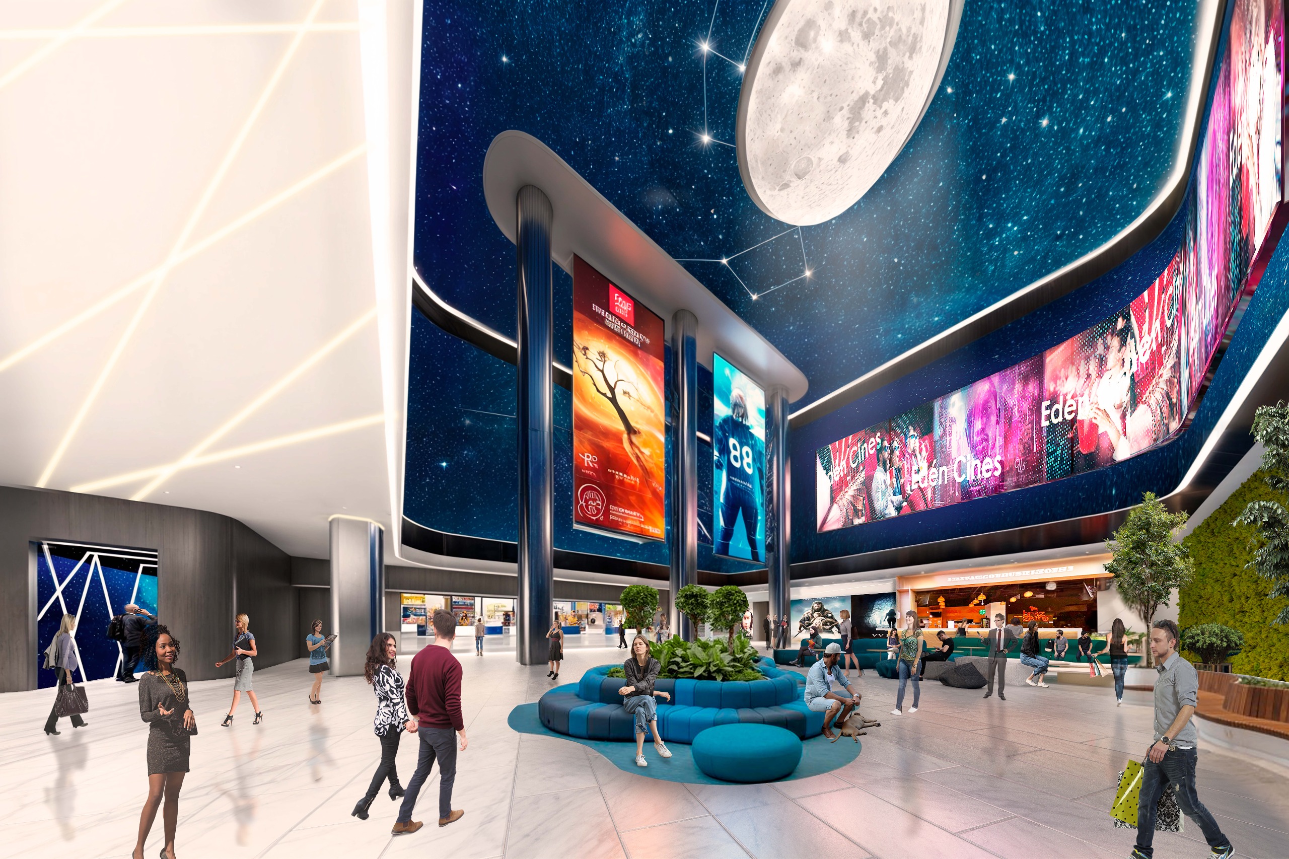 La transformación de El Edén Centro Comercial para convertirse en uno ...